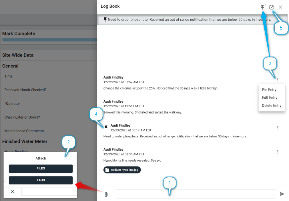 Rounds Logbook: One Place for Operational Notes